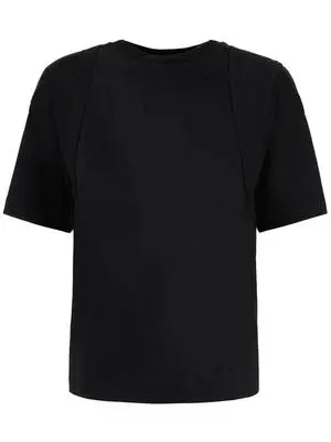 Alexander McQueen Embroidered-logo T-shirt