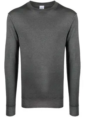 Aspesi Mélange-effect Wool Sweater - Grey