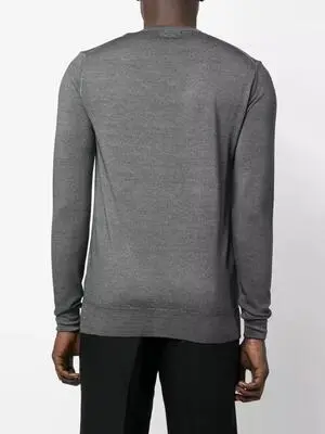 Aspesi Mélange-effect Wool Sweater - Grey