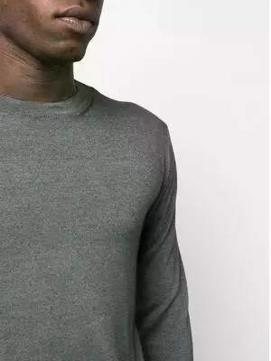 Aspesi Mélange-effect Wool Sweater - Grey