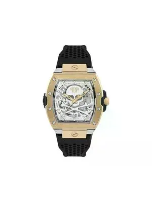 Philipp Plein The $kelleton 2.0 44mm Watch - Silver
