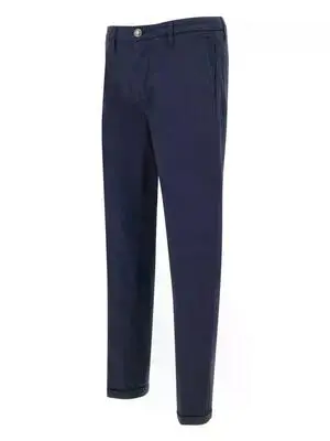 RE-HASH Navy Chinos - Blue