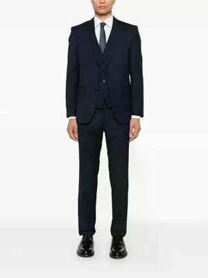 BOSS Mini-check Three-piece Suit