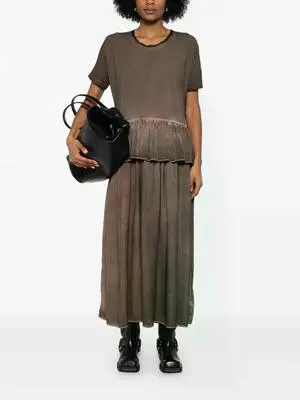 UMA WANG Ruffle-detailed Midi Dress