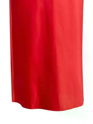 FLEUR DU MAL Satin Maxi Skirt
