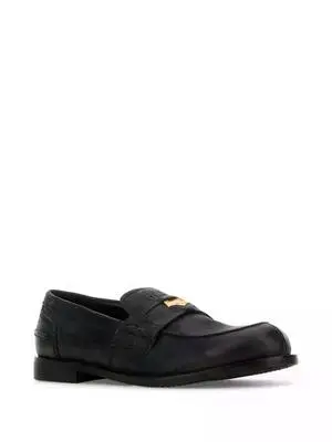Miu Miu Leather Loafers
