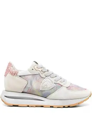Philippe Model Tropez Haute Sneakers - Neutrals
