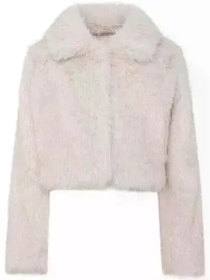 Unreal Fur Cropped Jackets For Women
