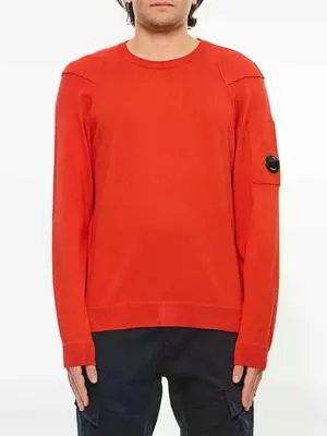 C.P. COMPANY Logo Patch Sweatshirt - Orange