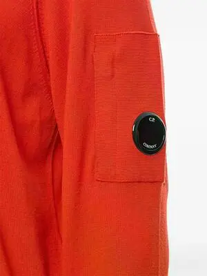 C.P. COMPANY Logo Patch Sweatshirt - Orange