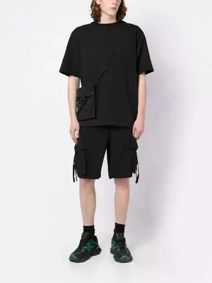 SPOONYARD Attached-pocket Short-sleeve T-shirt - Black