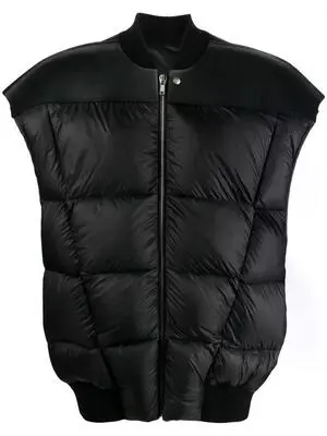 Rick Owens Zip-up Puffer Gilet