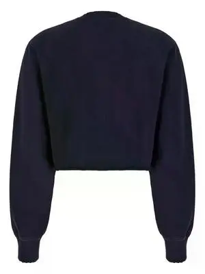 AMBUSH Logo-embroidered Cotton Sweatshirt