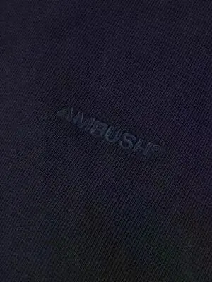 AMBUSH Logo-embroidered Cotton Sweatshirt