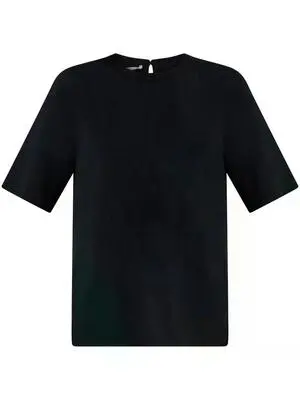 Stella McCartney Compact Knit T-shirt - Black