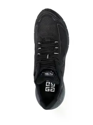 Givenchy Tk-mx Suede Sneakers - Black