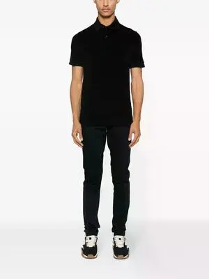 TOM FORD Towelling Cotton-blend Polo Shirt