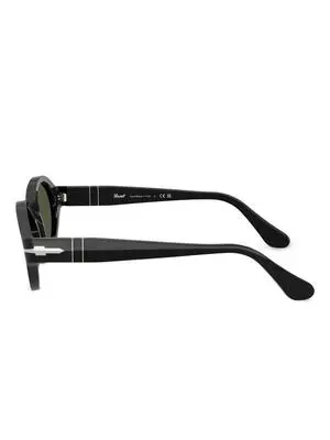 Persol Oval-frame Sunglasses - Black