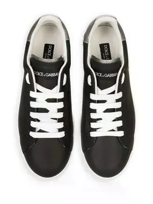 Dolce & Gabbana Logo-patch Low-top Sneakers