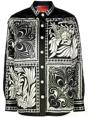 La DoubleJ Iris Quilted Shirt Jacket