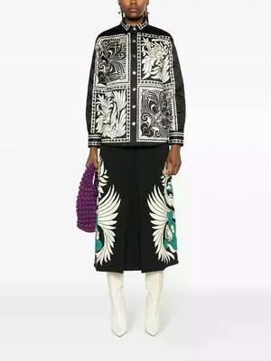 La DoubleJ Iris Quilted Shirt Jacket