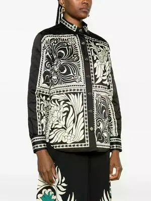 La DoubleJ Iris Quilted Shirt Jacket