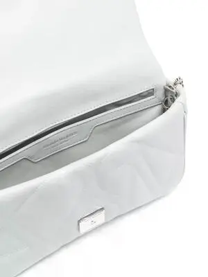 Alexander McQueen The Seal Shoulder Bag - Grey
