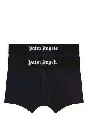 Palm Angels Logo Trunks - Blue