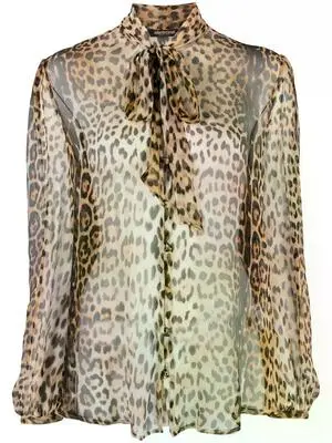 Roberto Cavalli Straight Hem Blouses