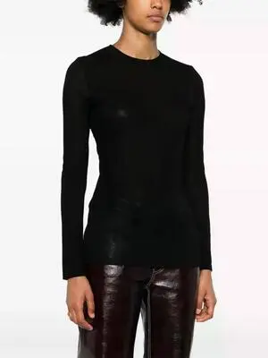 Rabanne Semi-sheer Long-sleeve T-shirt