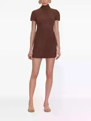 Cult Gaia Luka Mini Dress - Brown