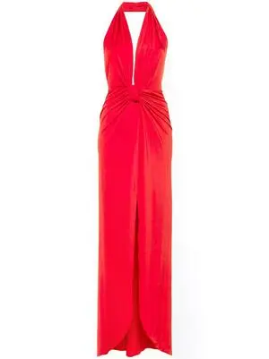 Nissa Ruched Evening Dresses