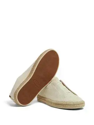 Zegna Triple Stitch Espadrilles - Neutrals
