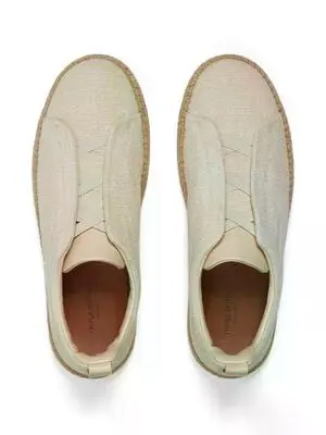 Zegna Triple Stitch Espadrilles - Neutrals