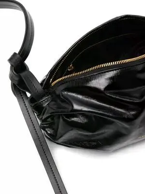JIL SANDER Small Logo-foil-print Leather Bag