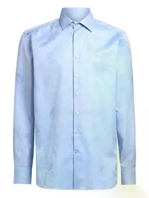 Etro Paisley-jacquard Cotton Shirt