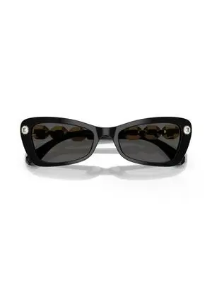 SWAROVSKI Crystal-embellished Rectangle Sunglasses