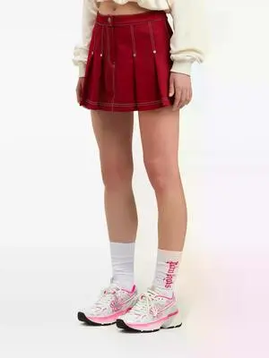 Palm Angels Pleated Mini Skirt