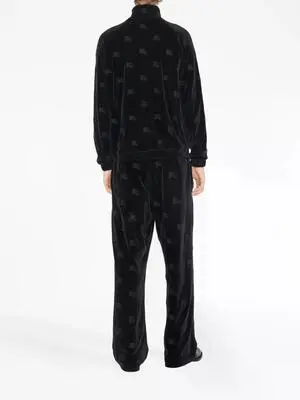 Burberry Ekd Velvet Jogging Pants