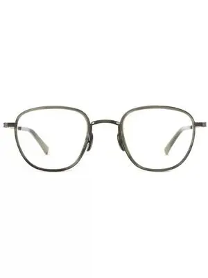 MR. LEIGHT Griffith Ii C Square-frame Glasses - Grey