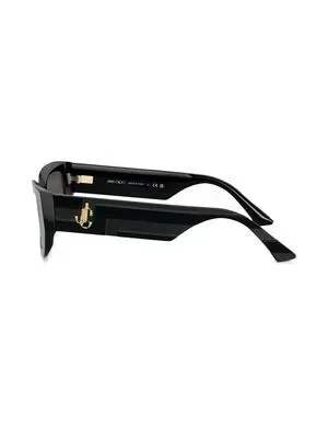 JIMMY CHOO Rectangle-frame Sunglasses