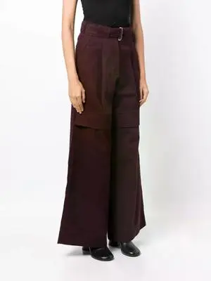 SA SU PHI Layered Wide-leg Trousers