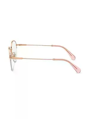 SWAROVSKI Round-frame Glasses