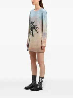 Palm Angels Sunrise Palm Mini Dress