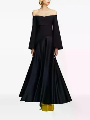 Solace London The Rina Maxi Dress - Black