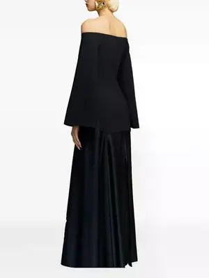 Solace London The Rina Maxi Dress - Black