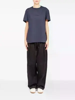MAISON MARGIELA Logo-embroidered Cotton T-shirt