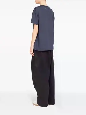 MAISON MARGIELA Logo-embroidered Cotton T-shirt
