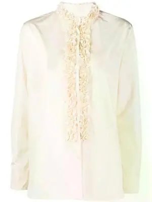 JIL SANDER Ruffle-trim Blouse
