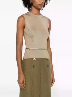 Ralph Lauren Belted Tank Top